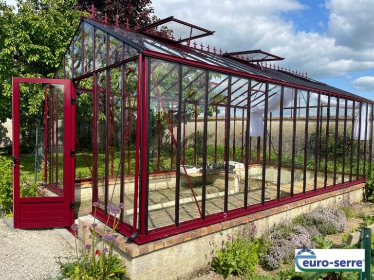 Serre de jardin Victorienne sur Muret - Pierres (28-Eure-et-Loir)