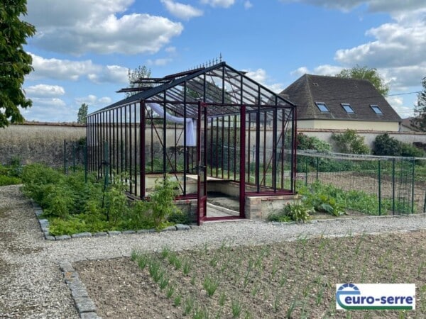 Serre de jardin Victorienne sur Muret - Pierres (28-Eure-et-Loir)