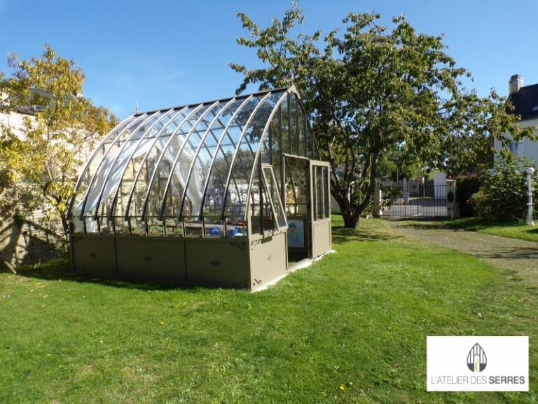 Réalisation serre à l'ancienne - ponts sur seulles (14-Calvados)